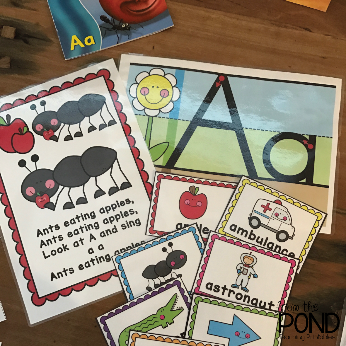 Learning the Letter Sound Aa | From the Pond