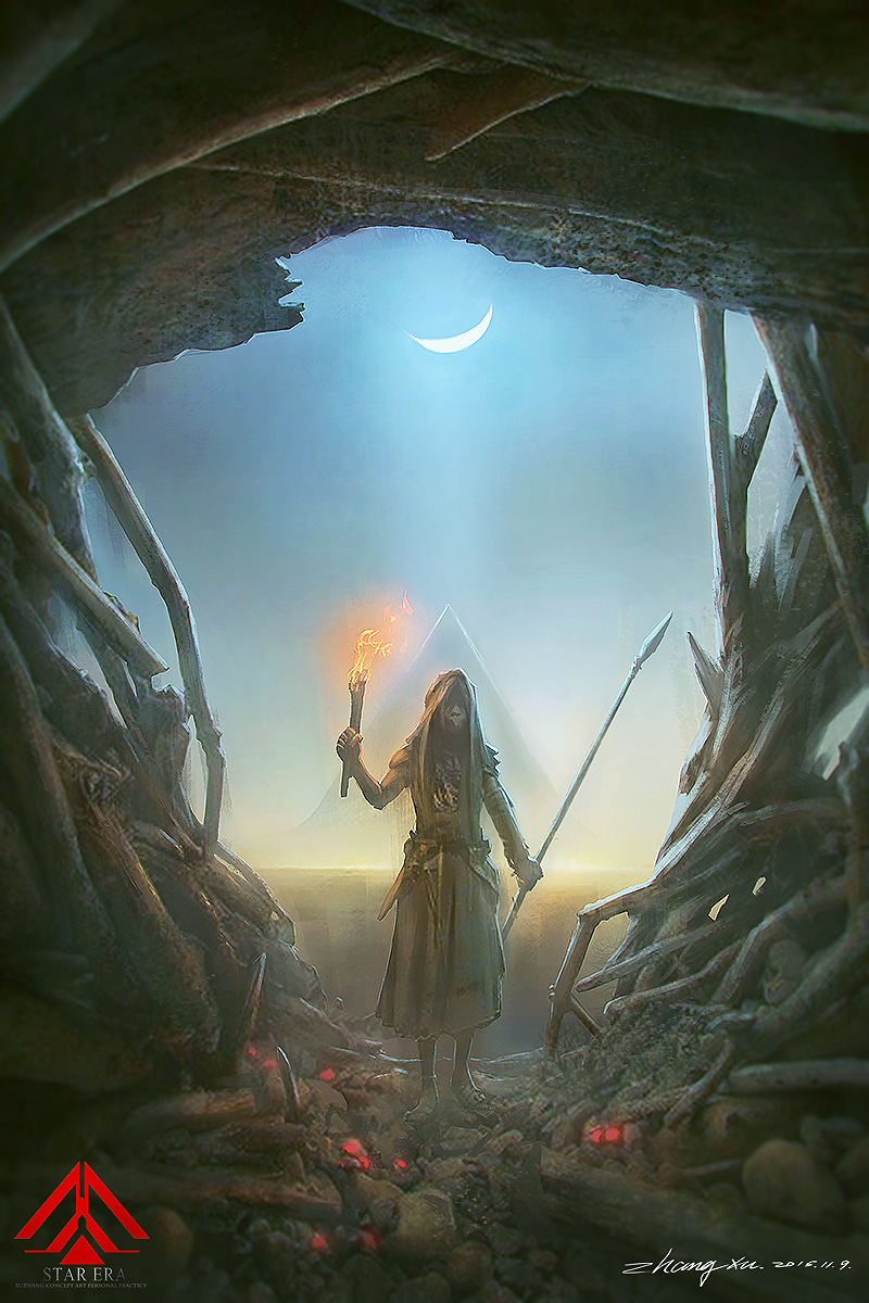 Alan Zhang(Xu Zhang) Concept art and design: "Star Era" concept art