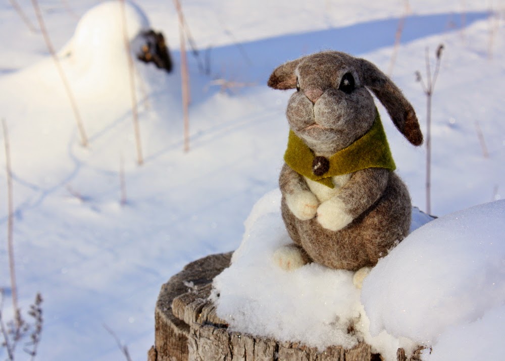 lil fish studios: a snow bunny
