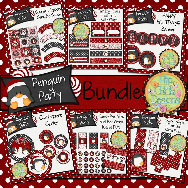 FlipChick Designs: Penguin Party