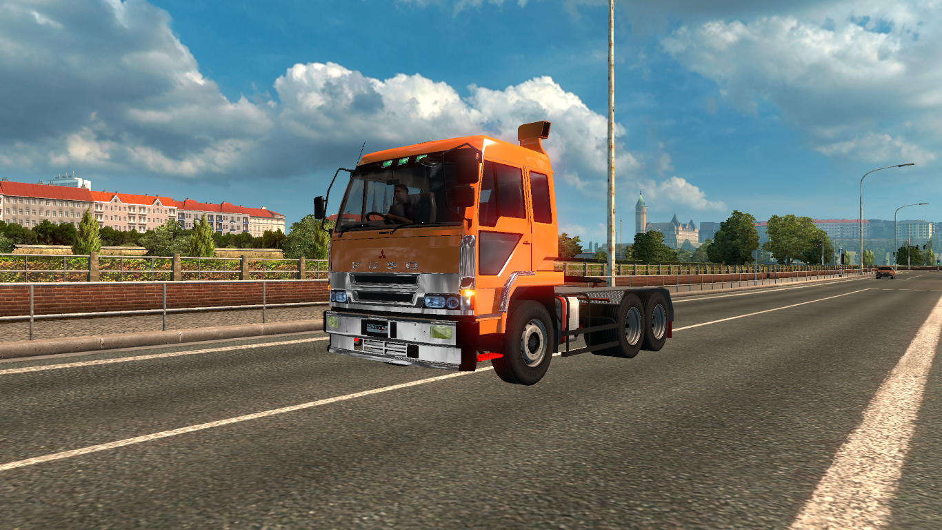 Mod Ets2 Mitsubitshi Fuso V2 by SMT - Mod ETS2 Indonesia