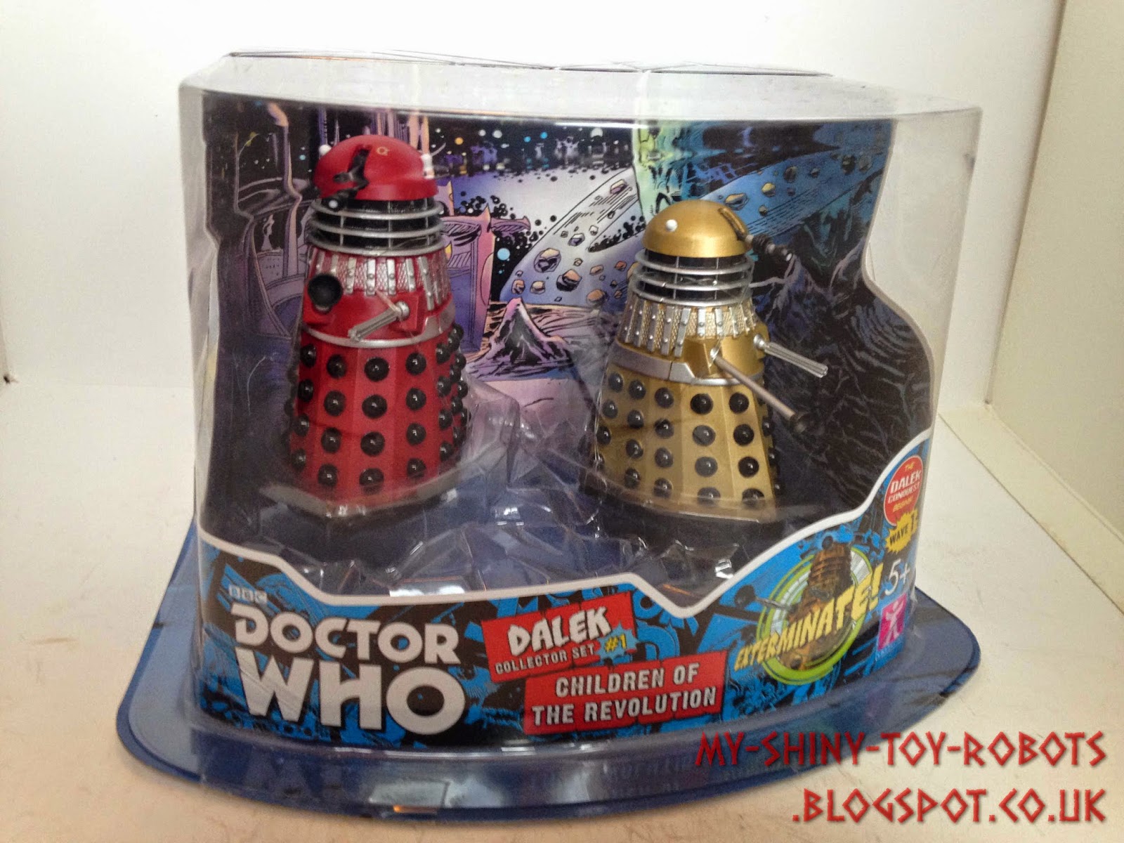 My Shiny Toy Robots: Toybox REVIEW: Doctor Who Dalek Collector Set #1 ...