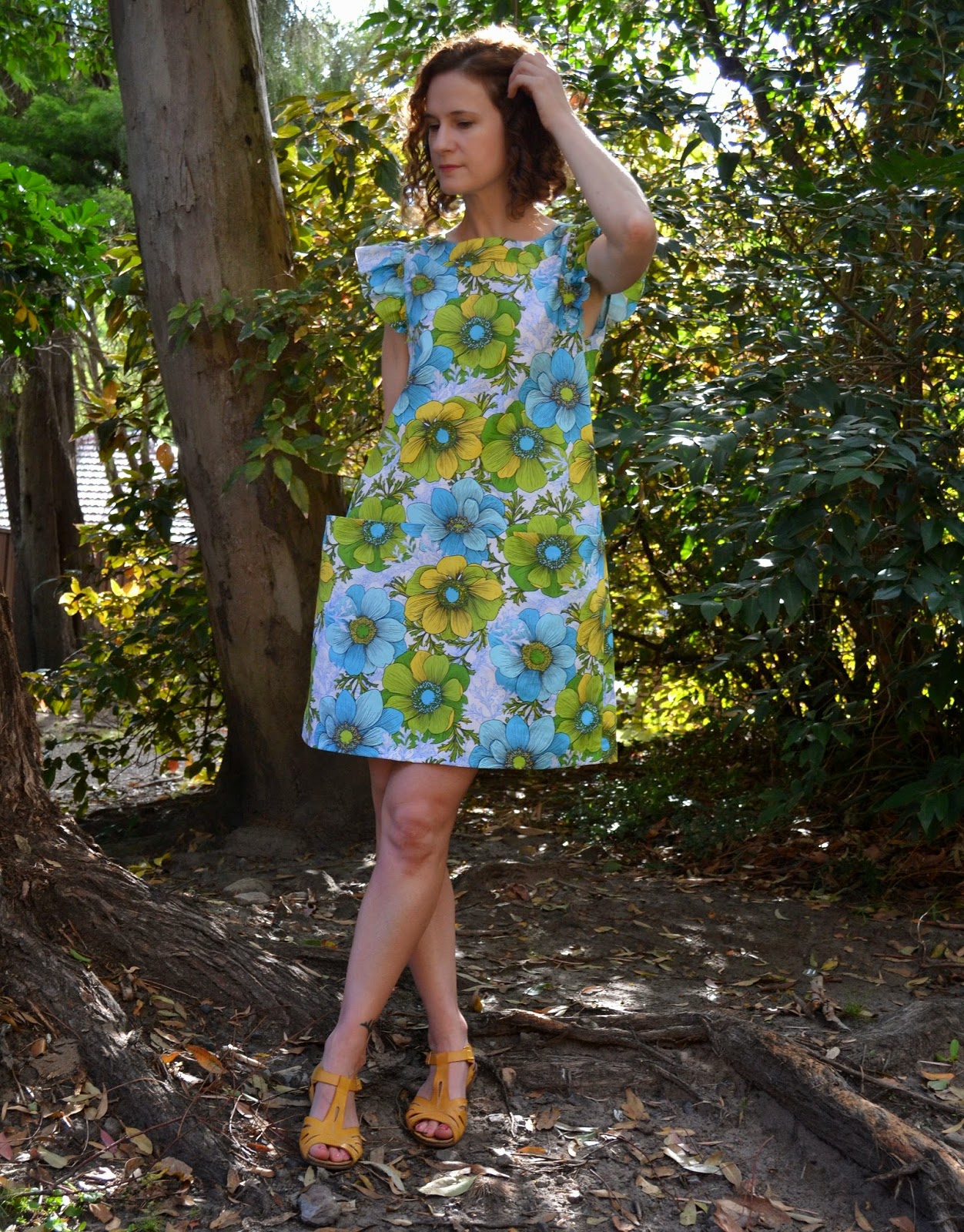 Sew Unravelled: SEWN: SUNSHINE ON A RAINY DAY DRESS
