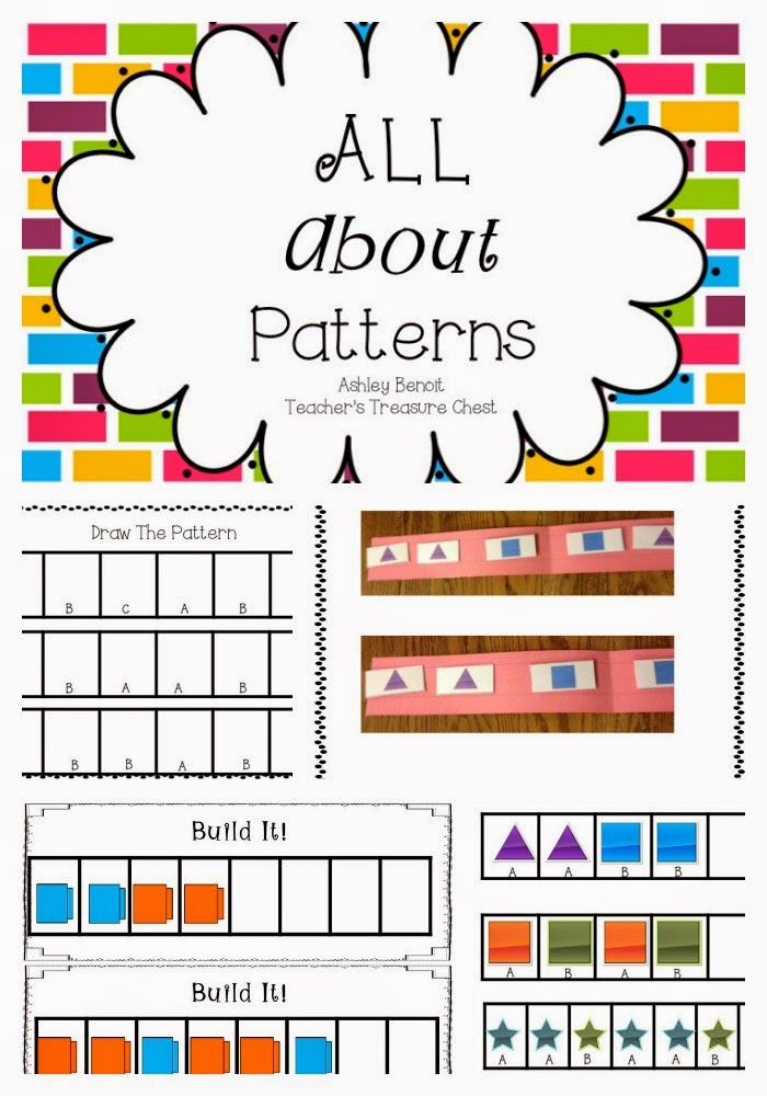 The Teacher's Treasure Chest: All About Shapes and Patterns