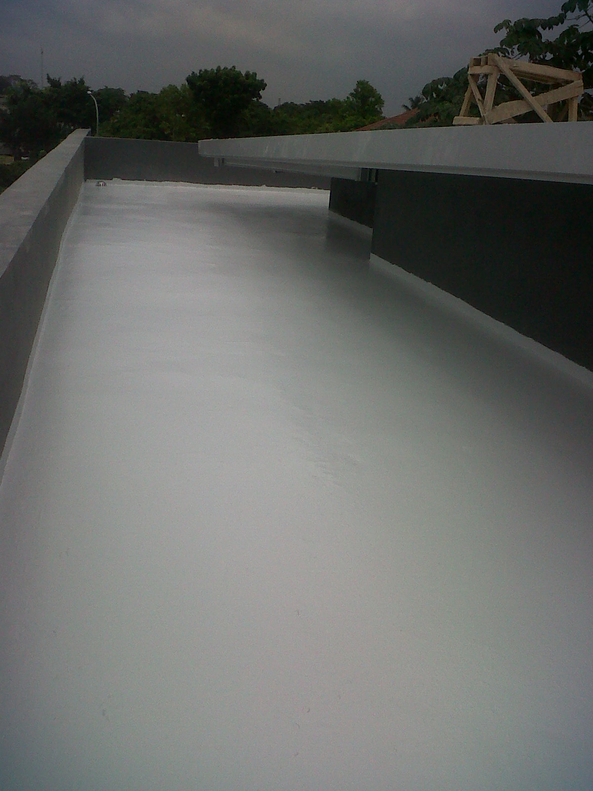 Re waterproofing / Memperbaiki beton dengan waterproofing