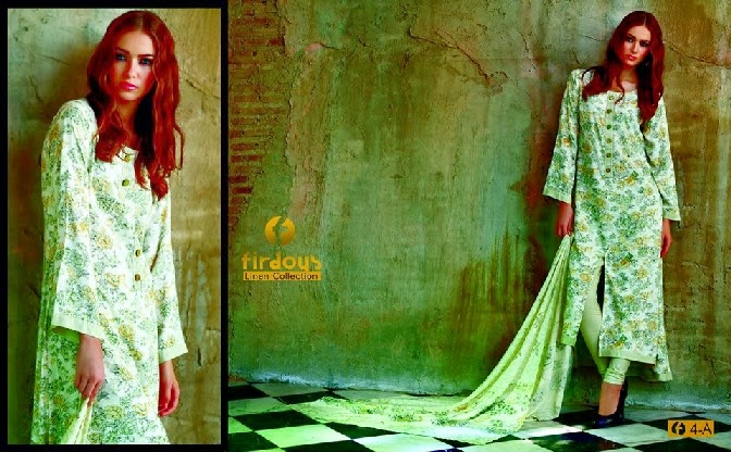 Firdous Digital Viscose Collection 2014-2015 | Firdous Linen Collection ...