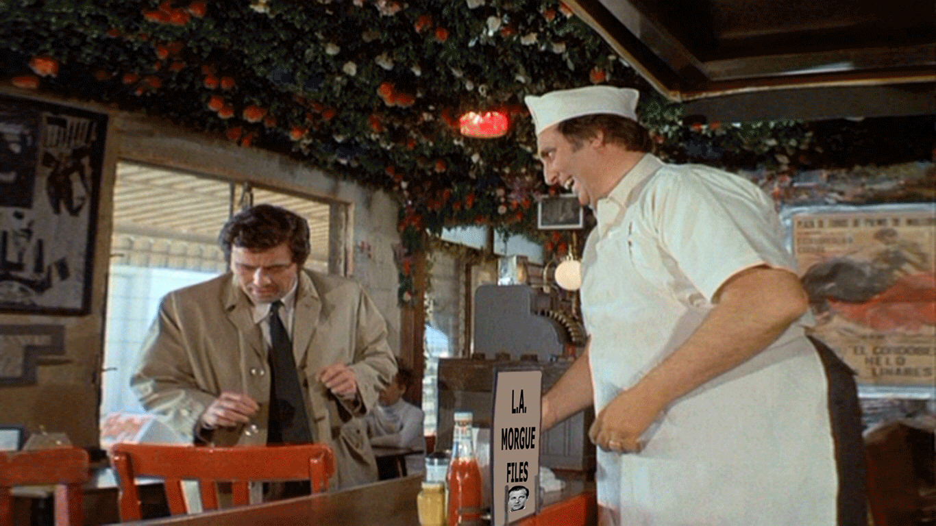 Los Angeles Morgue Files: Tim Carey Intros Columbo to L.A. Morgue Files ...