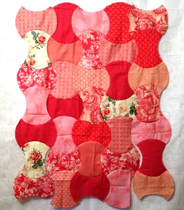 Esther's Design Blog: WOW: Apple Core Quilt Progress