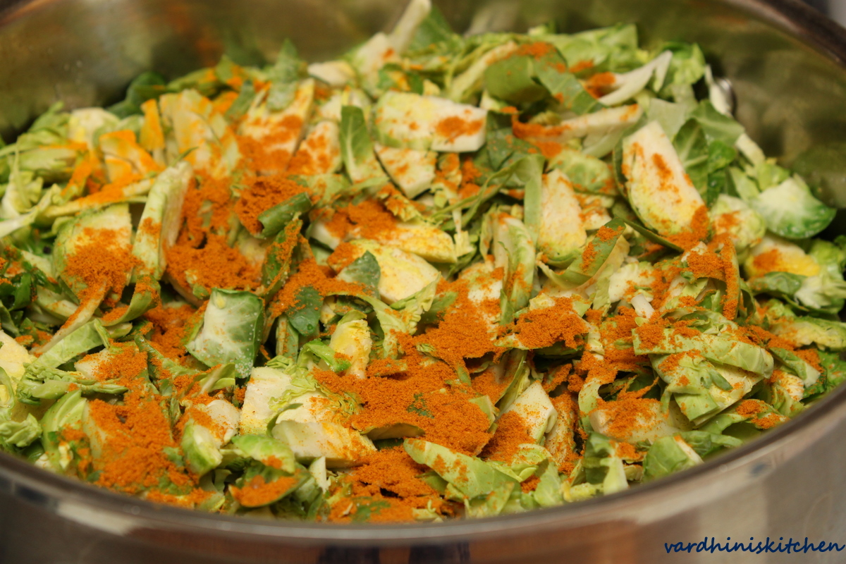 Cooks Joy - Simple Brussels Sprouts Curry