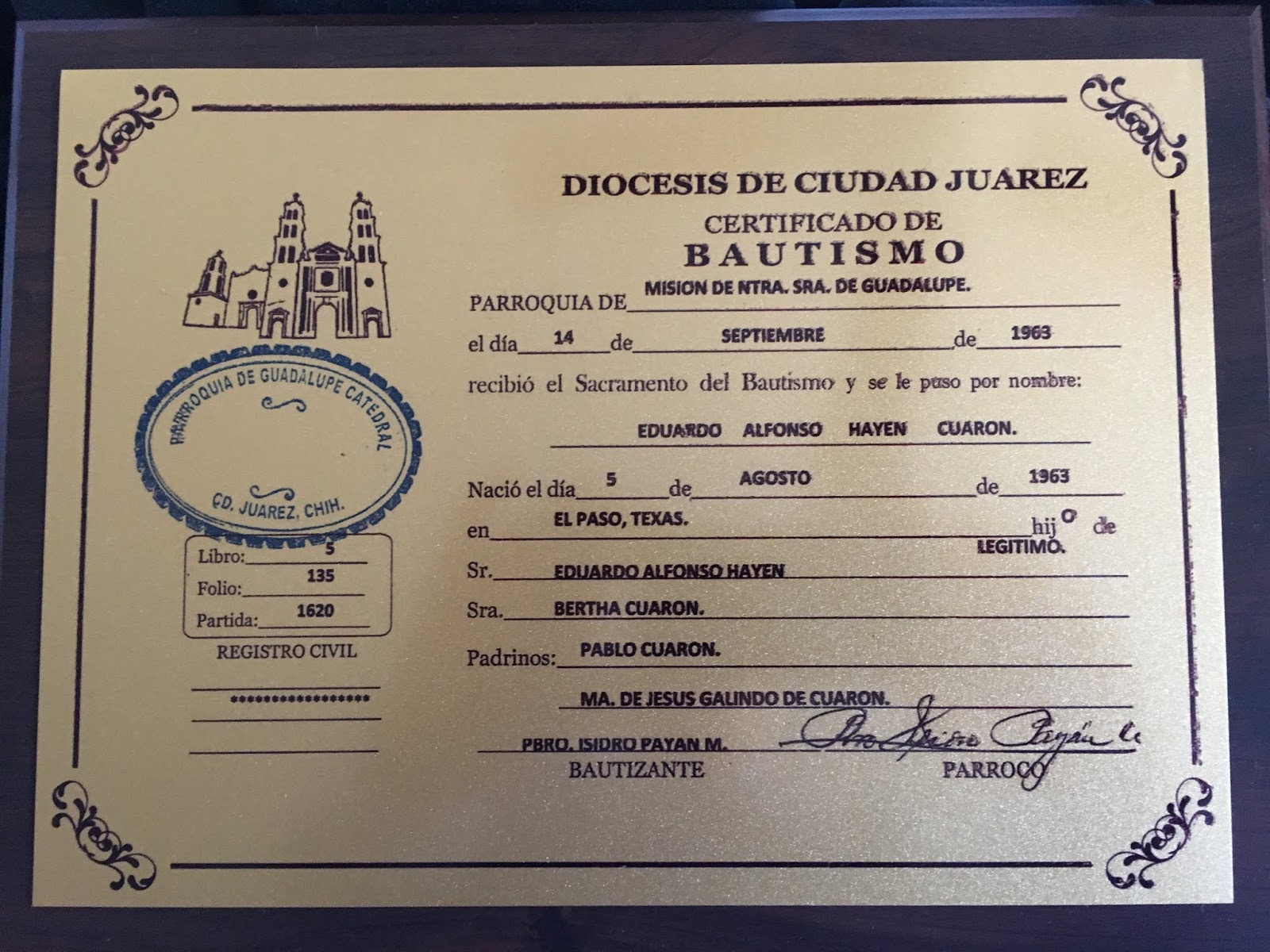 blog del padre hayen