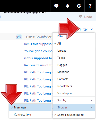 Metadata Consulting [dot] ca: How to Turn off Focused Other Folder in ...