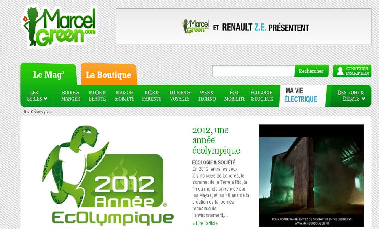 2012: année ECOlympique !: Presse