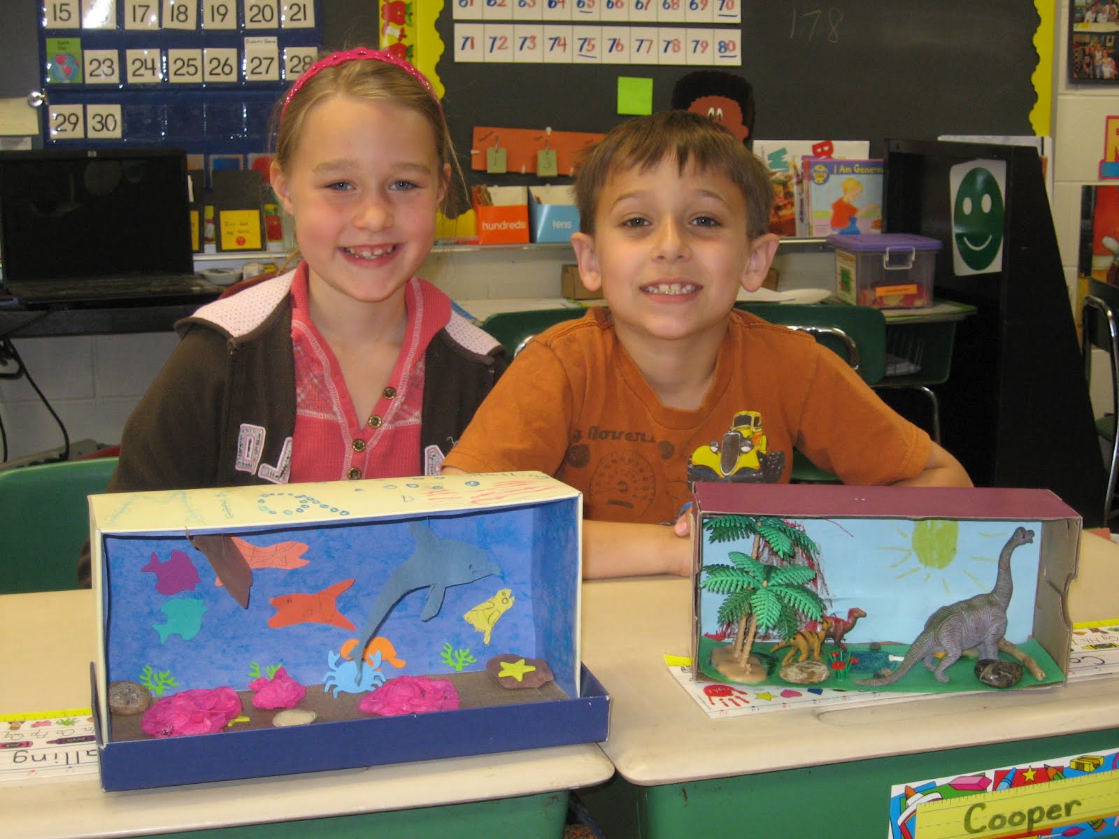 First Grade Fun: Diorama Day