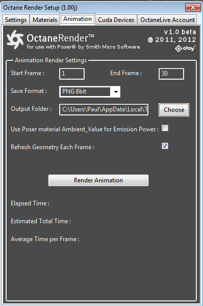 Physicalc Software Blog: OctaneRender for Poser Features