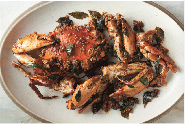 Dry Chilli Crab in Bean Paste - The Food Canon