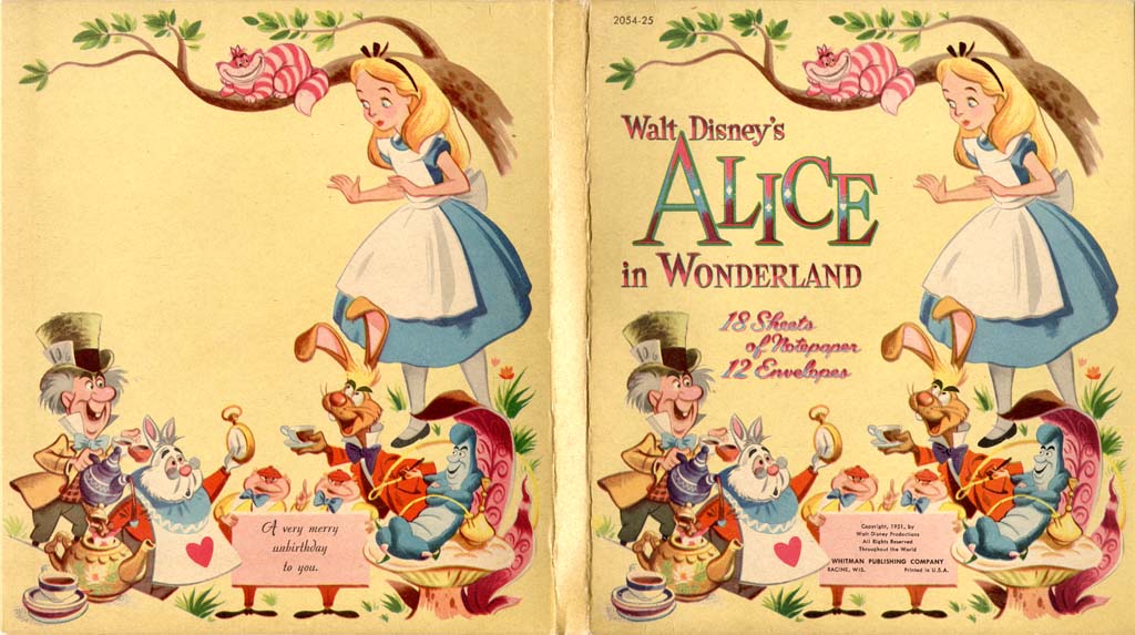 Vintage Disney Alice in Wonderland: 2021