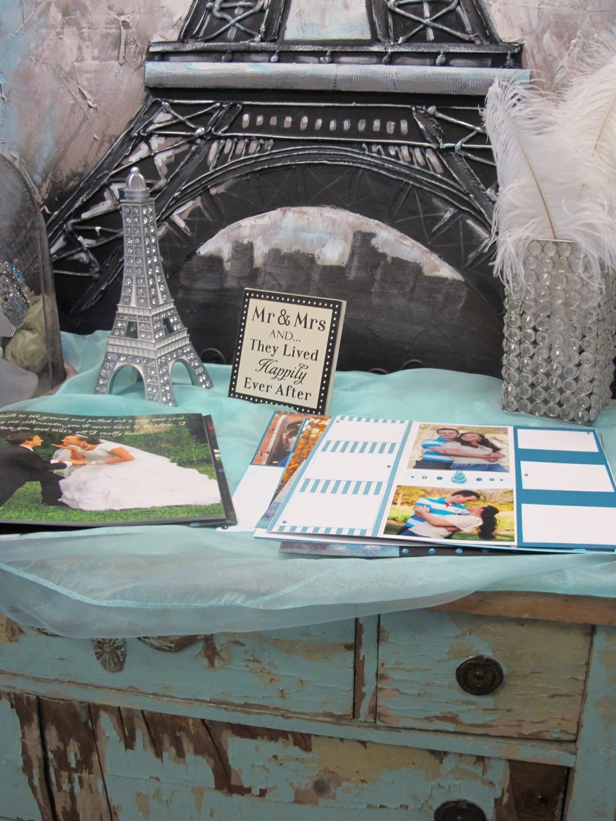 An Aqua French-Inspired Wedding Reception - Purple Chocolat Home