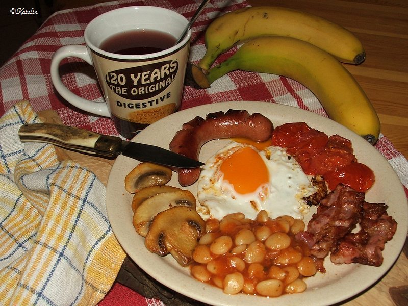 Katalin konyhája: Angol reggeli