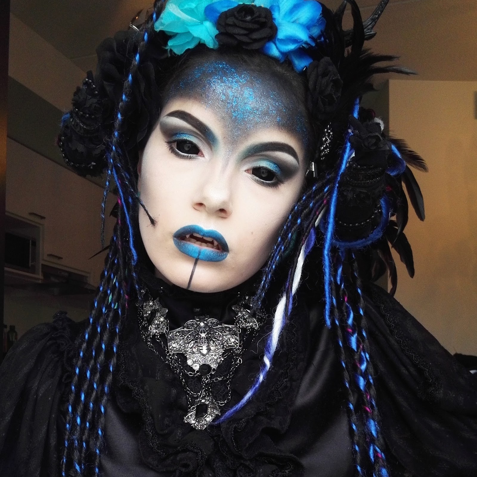 My Makeup Work: Alien Demoni Meikki/ Alien Demon Makeup