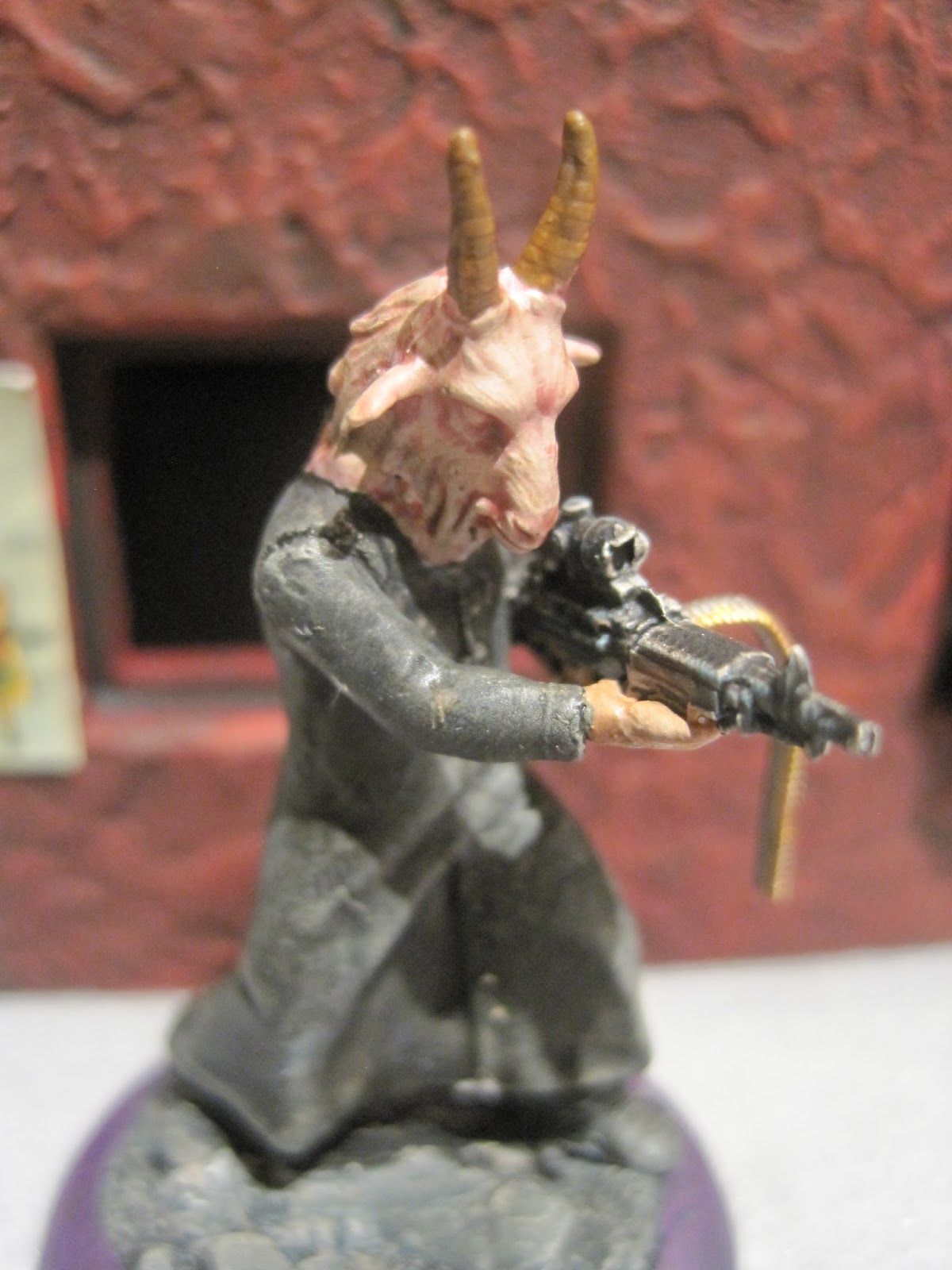 Table Top Trooper: Goat Headed Priest