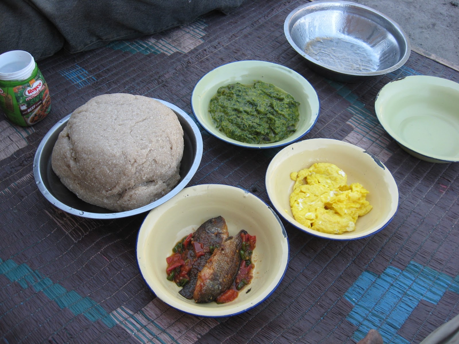Ben in Zambia: Football, Chickens, Food, Hut, etc.