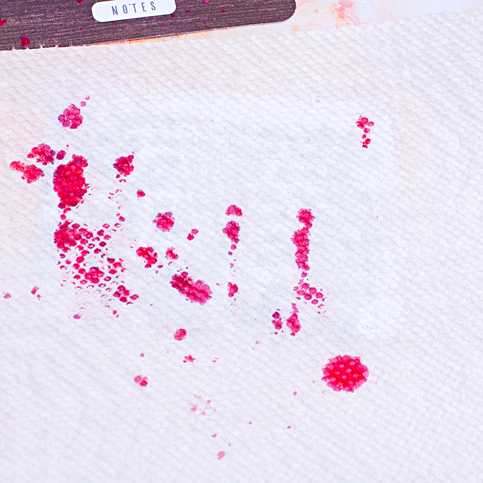 Mixed Media Tutorial: Mist Splatters... Big, BIGger, BIGGEST - Heather ...