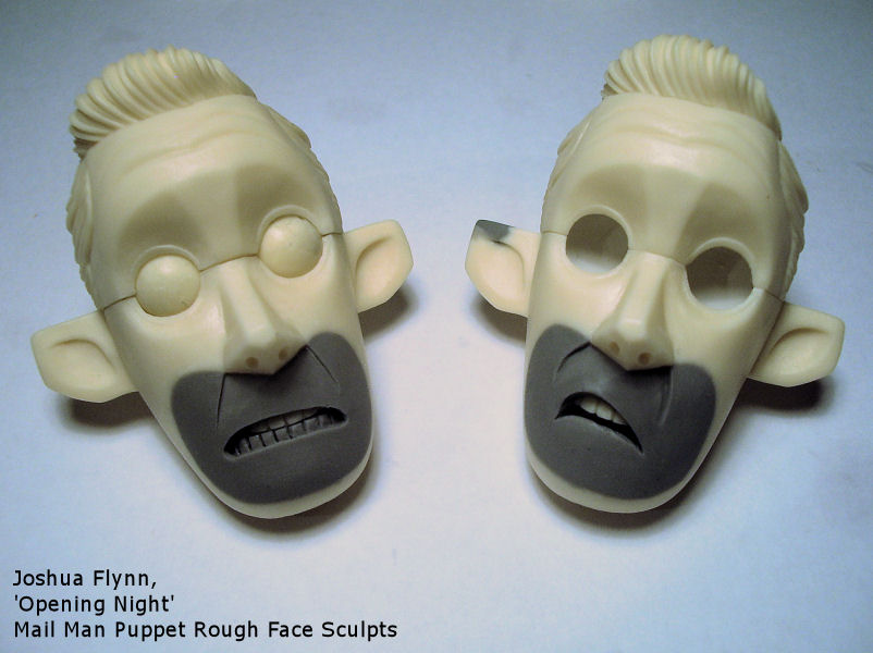 Joshua Flynn: Puppet Head Sculpt- Mail Man Part III