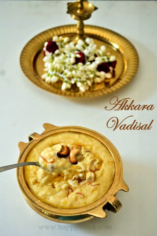 Akkaravadisal Recipe | Akkara Adisil | Pongal Recipes | Happy's Cook