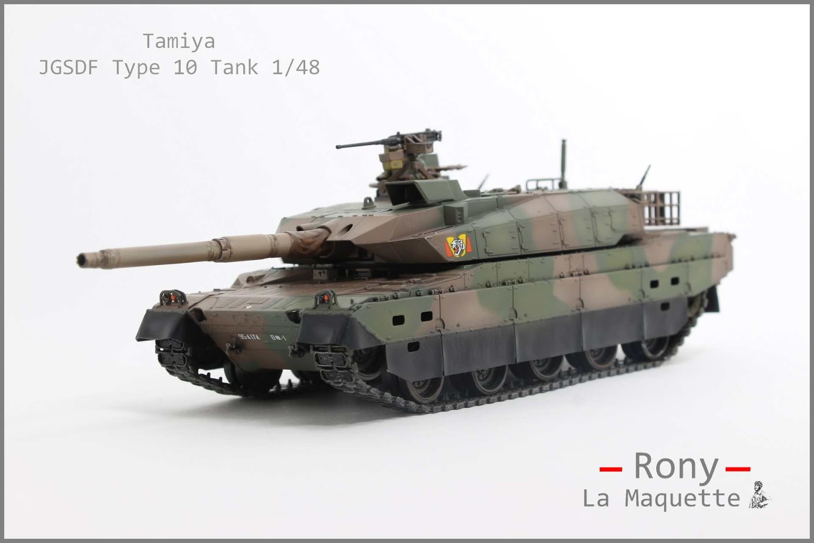 Maquette du JGSDF Type 10 Tank de tamiya au 1/48. | Rony La Maquette