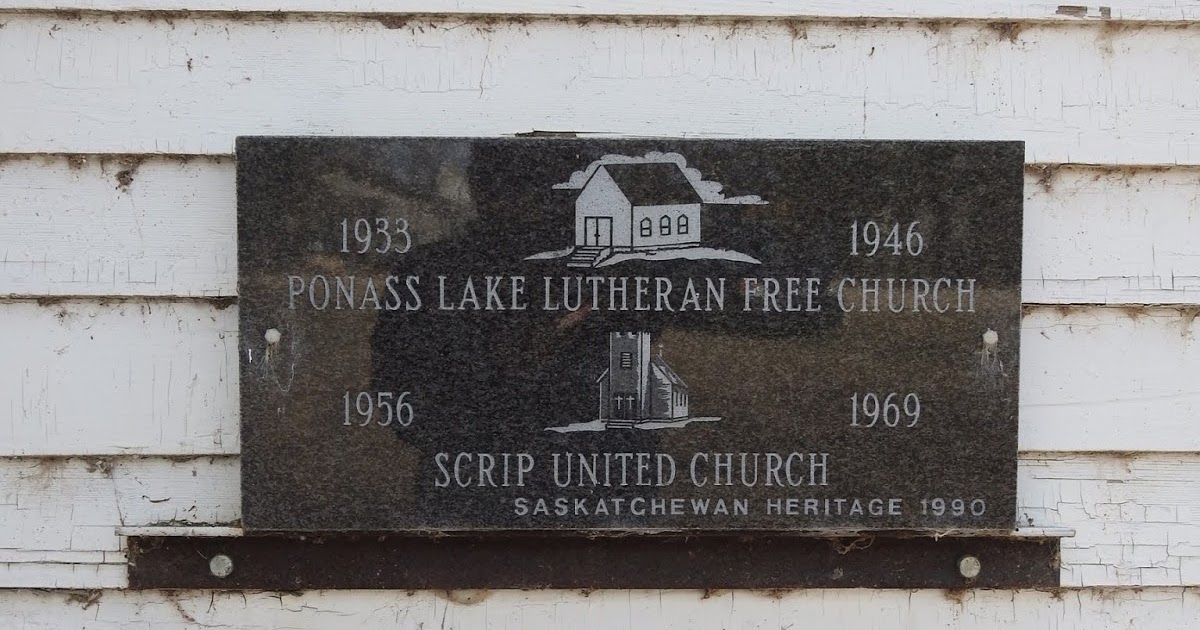 The view from here: Scrip Church, Saskatchewan