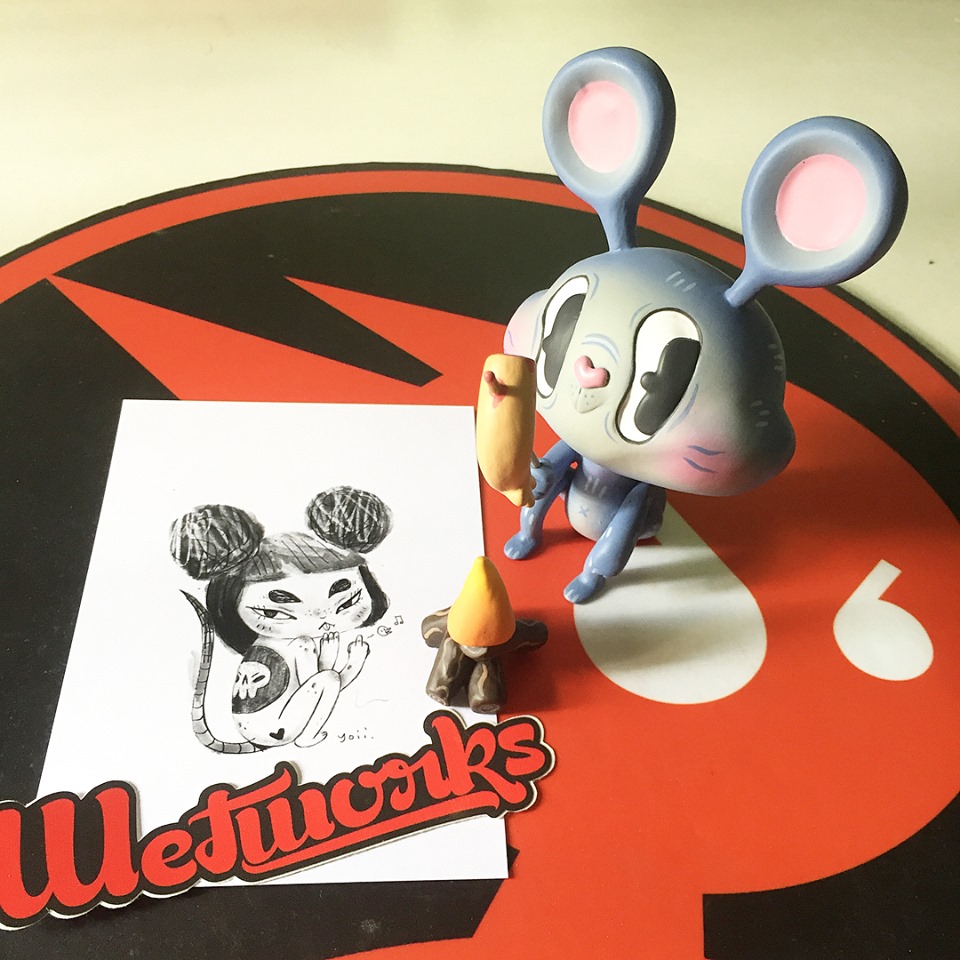 In-Hand Look at BON-BON THE BUNNY from YOII x Wetworks