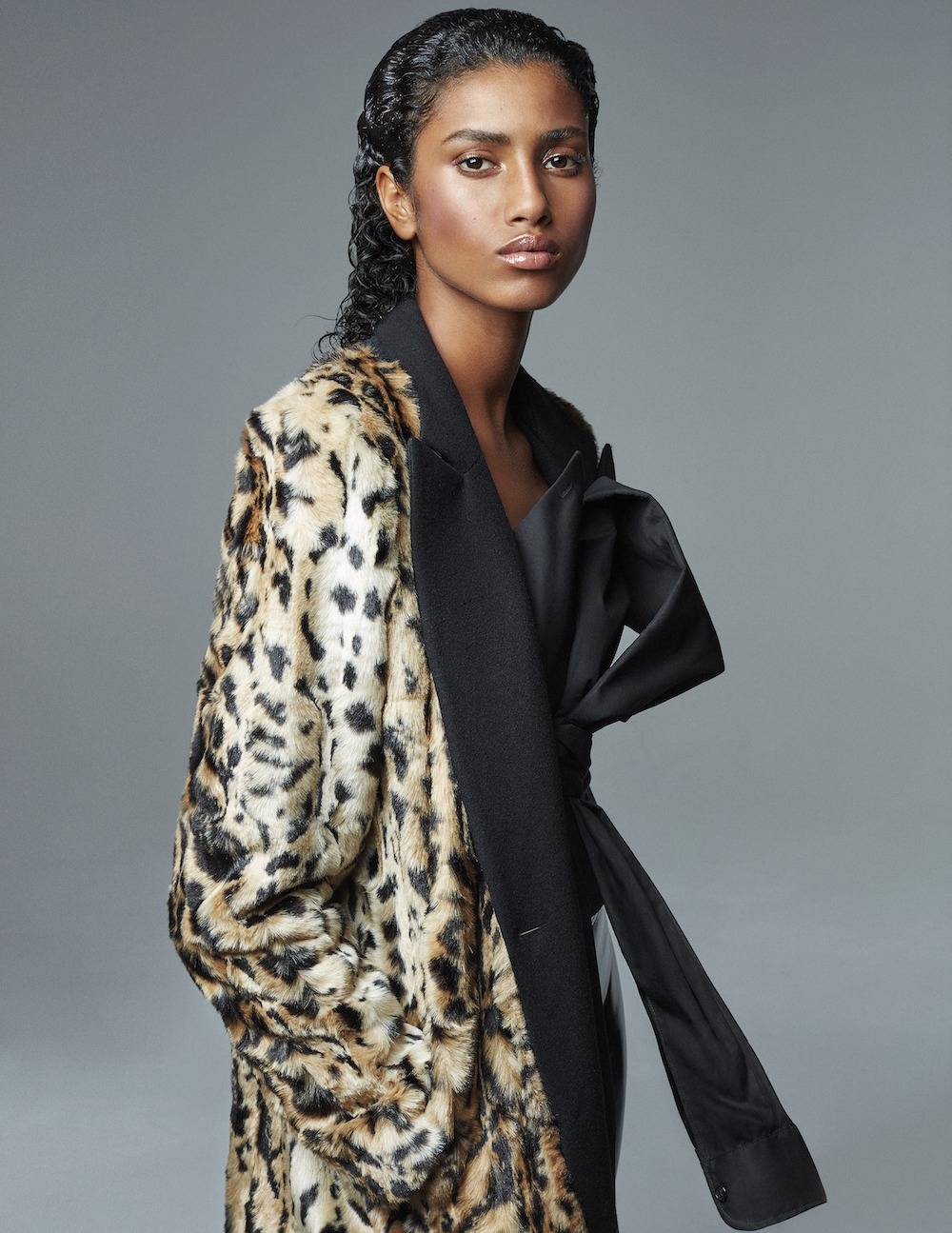 Imaan Hammam in Vogue Netherlands October 2017 by Alique