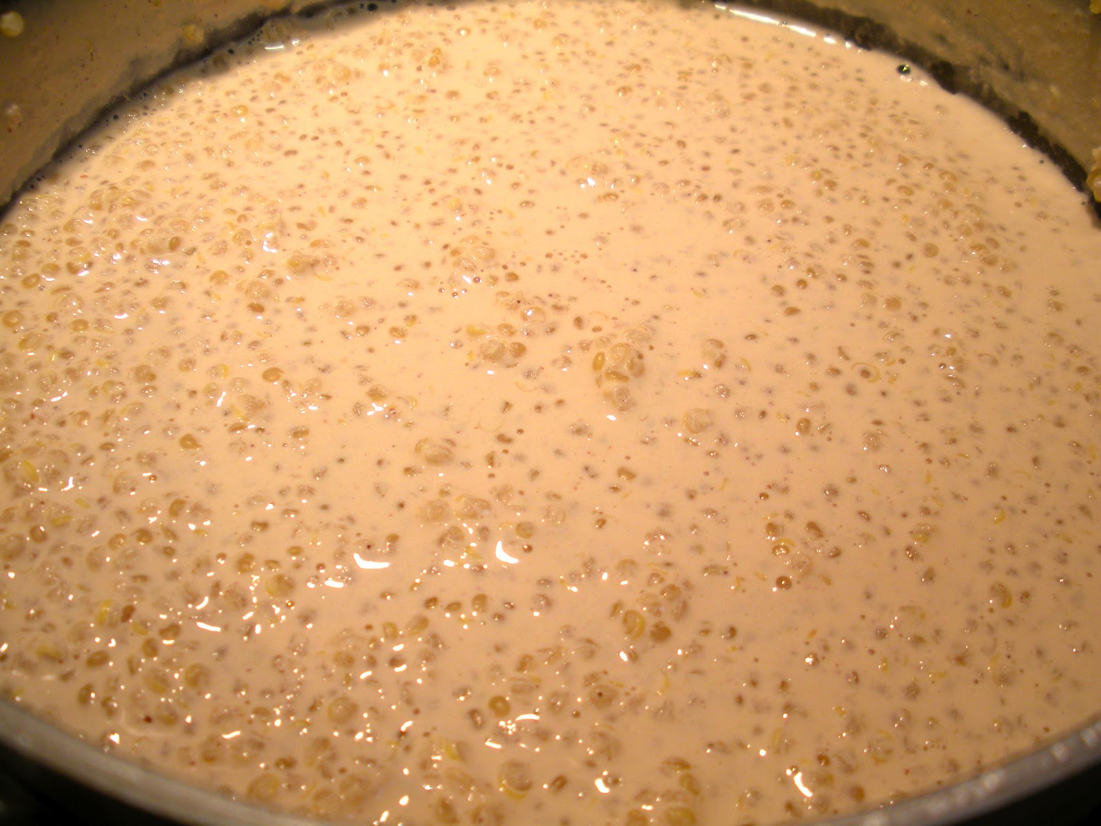 A Ginger's Genesis: Quinoa Pudding