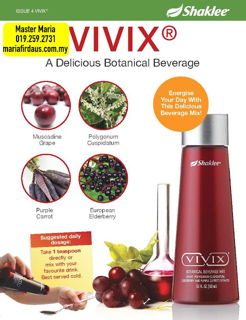 KOMPILASI INFO PRODUK SHAKLEE - VIVIX | Maria Firdaus