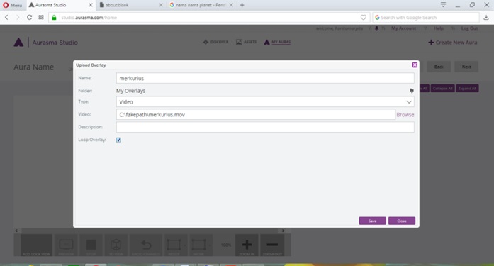 Part 3 : Cara Membuat Augmented Reality Menggunakan Aurasma Studio ...