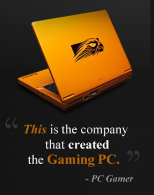 the man cave: Falcon Northwest PC