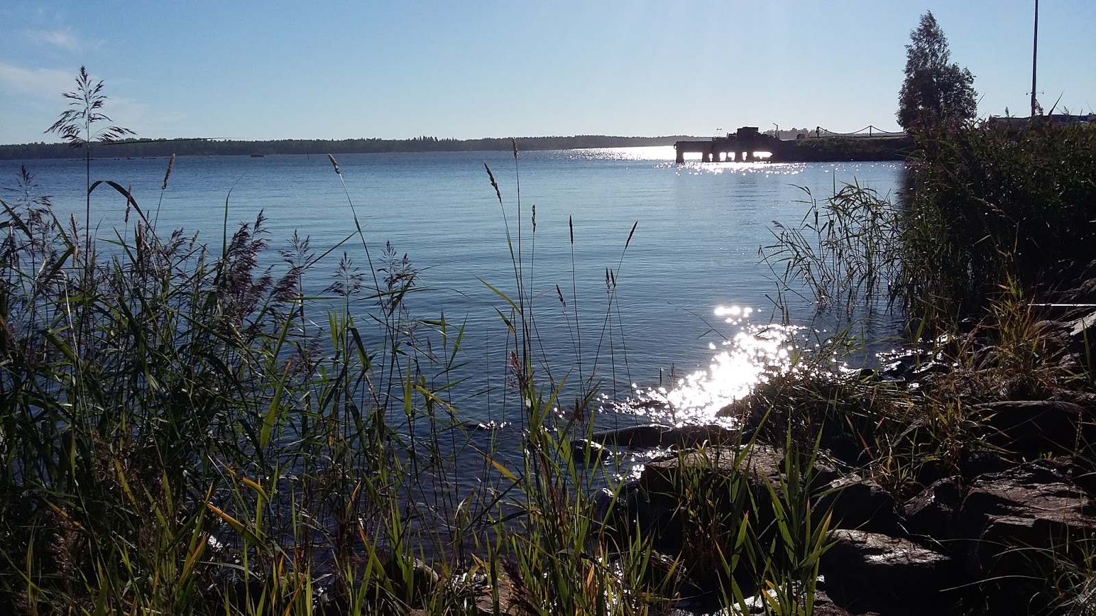 Kokkola Karleby Finland: Puomi-baarissa...palanen historiaa satama-alueelta