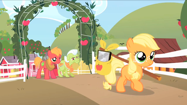 Os pais da Applejack