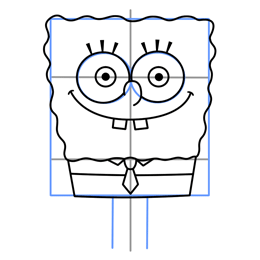 How To Draw SpongeBob SquarePants | Bonny Kids