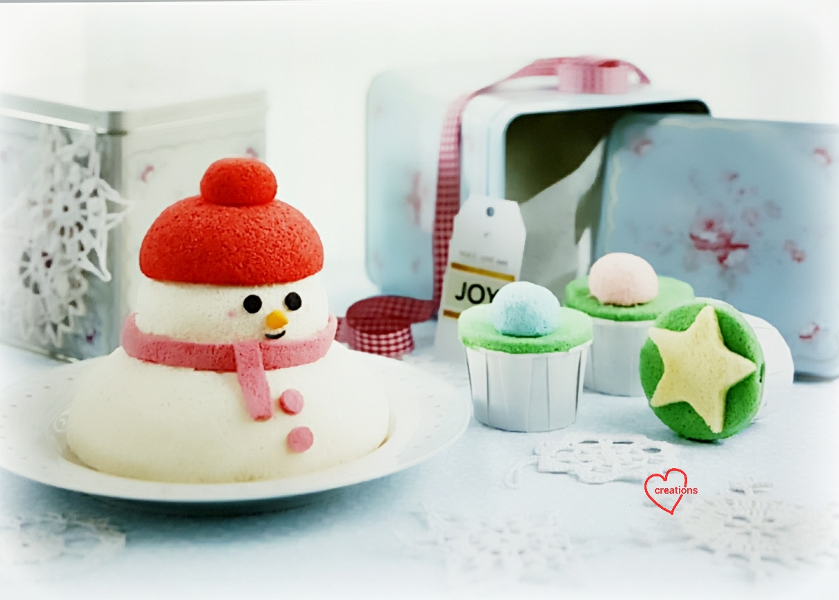 Loving Creations for You: Creative Baking: Deco Chiffon Cakes with ...