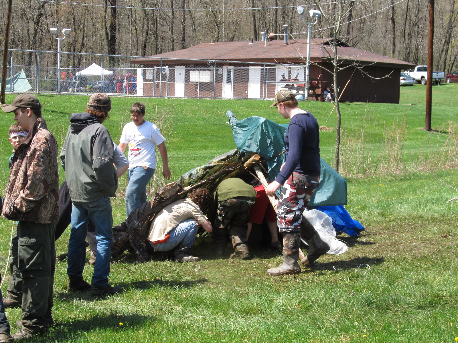 Roberts Roost: Camping in the Rain