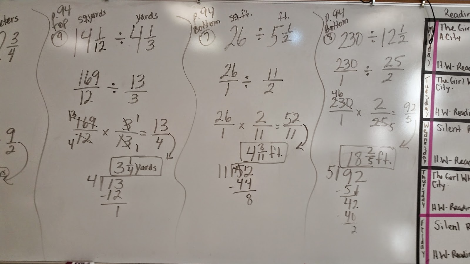 Mrs. Negron 6th Grade Math Class: 2014