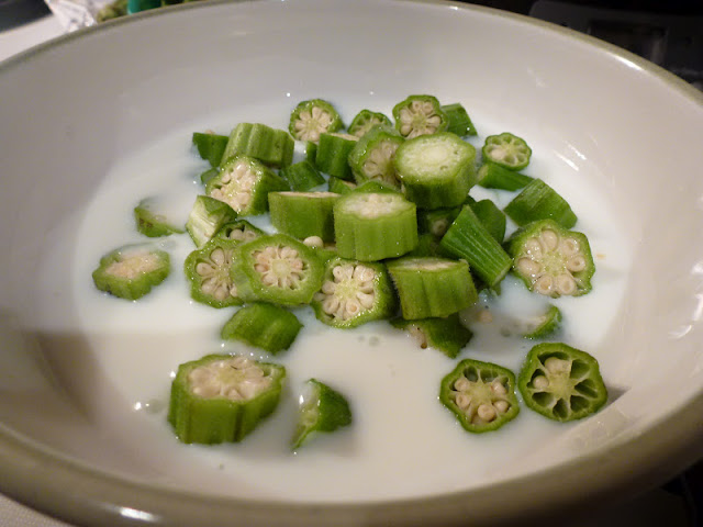 Douglas Kitchen Odyssey: Pan-fried Okra