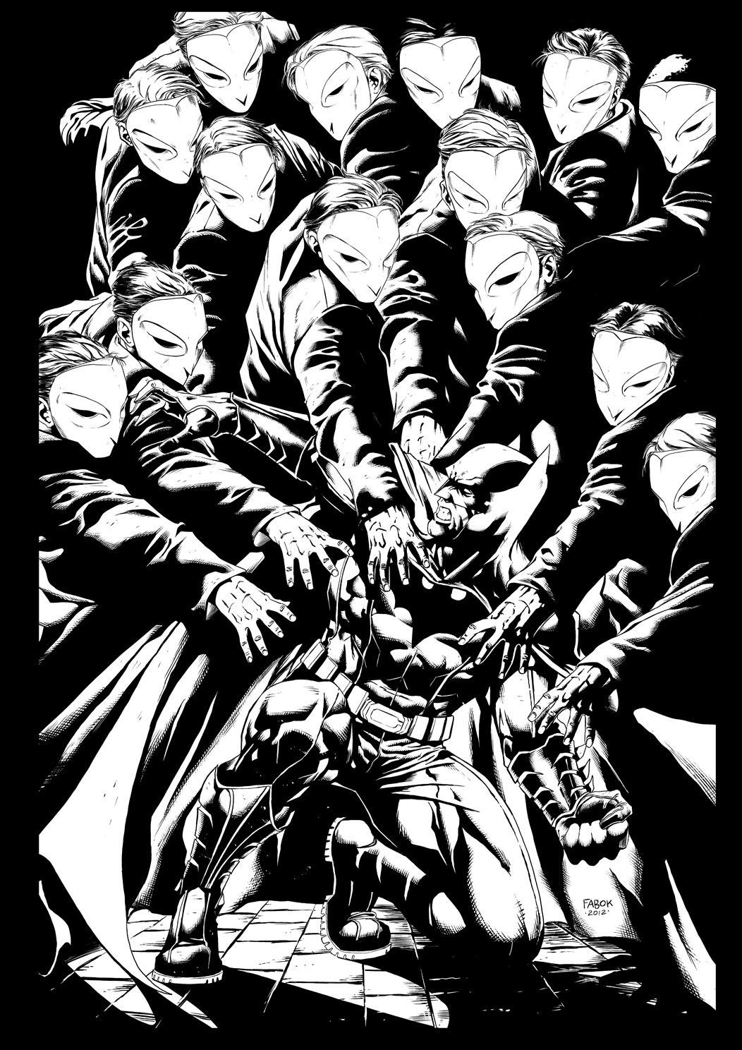 Jason Fabok: Batman Issue 8 Variant Cover