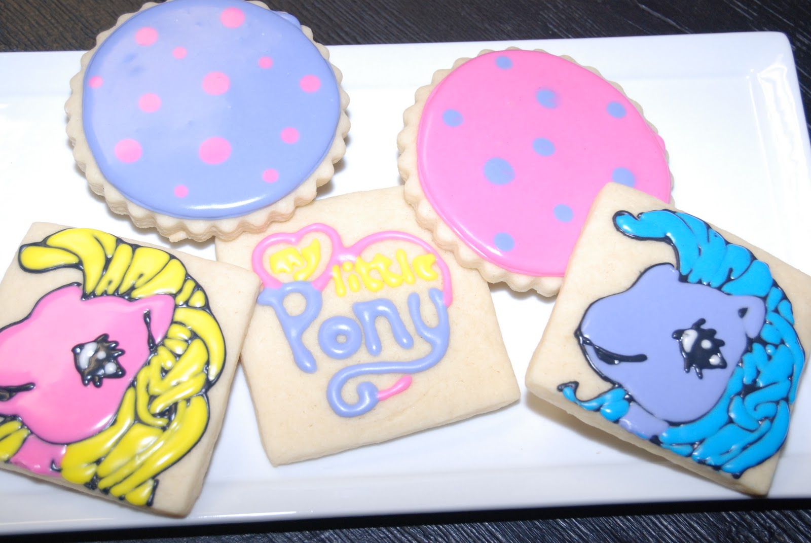 Sweets by Sweet Cheeks: My Little Pony Cookies