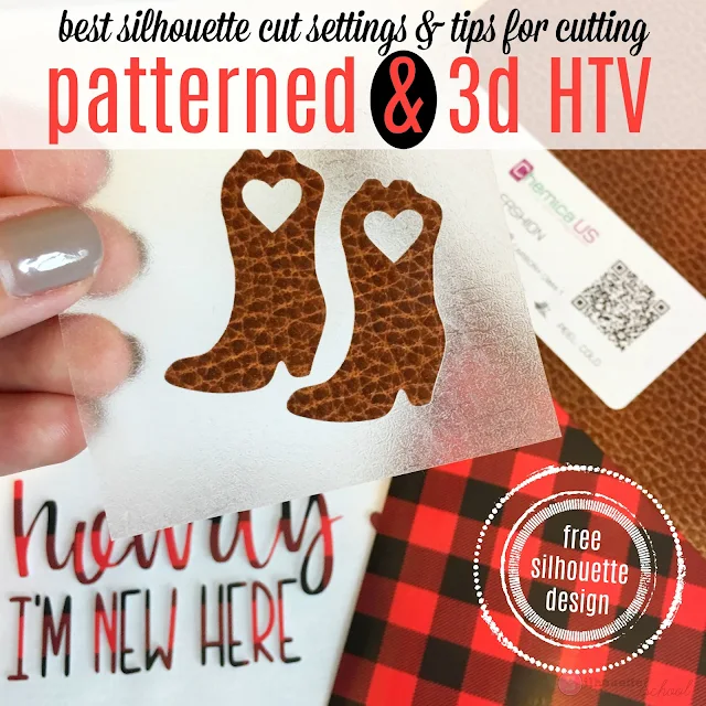 Patterned HTV in Fun New Patterns and Dimensions (Giveaway & Free ...