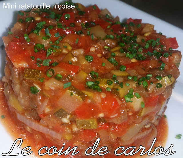 Le coin de Carlos: Mini ratatouille niçoise