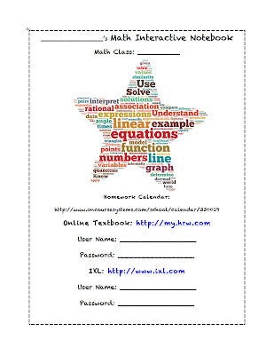 New & Improved Interactive Notebook Cover Pages