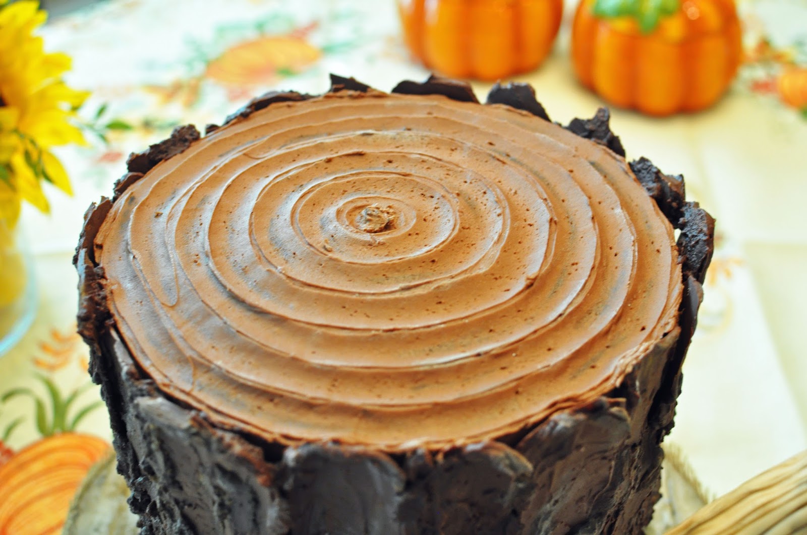 The Bake More: Nothing but BARK - Woodland / Stump Cake