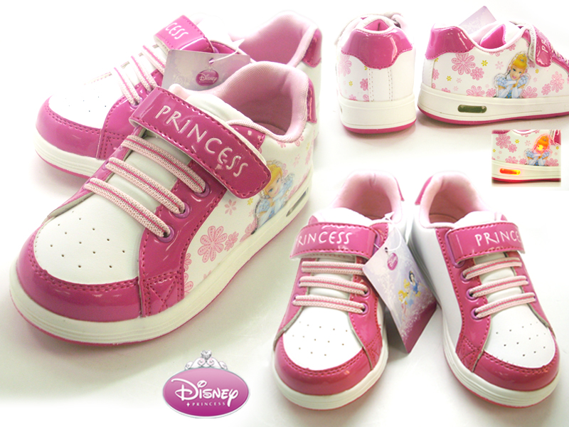 Kids Shoes Master: Disney Princess Cinderella Kids Girl size Light-up ...